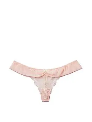 Victoria's Secret Adore Me Clairabelle Thong Panty - White,ivory