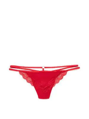 Victoria's Secret Adore Me Marca Thong Panty Red