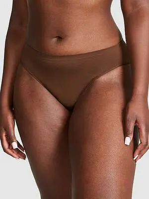 Pink Seamless Bikini Panty - Brown
