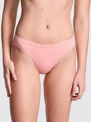 Pink Seamless Bikini Panty - Orange