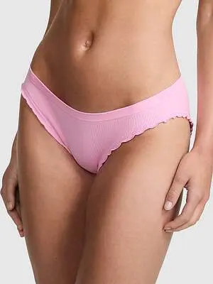 Pink Seamless Bikini Panty - Pink
