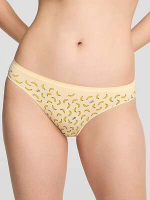 Pink Seamless Bikini Panty - Print