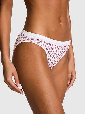 Pink Seamless Bikini Panty - Print