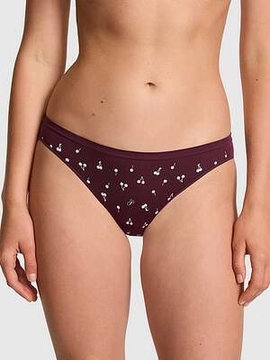 Pink Seamless Bikini Panty Print