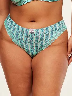 Victoria's Secret Adore Me Nare Thong Panty Blue