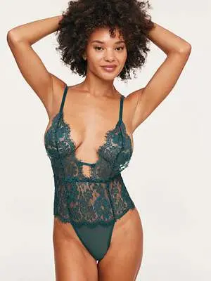 Victoria's Secret Adore Me Anouchka Teddy - Green