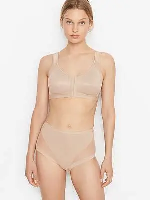 Victoria's Secret Leonisa Shapewear Comfy Compression Undetectable Shaper Panty Beige