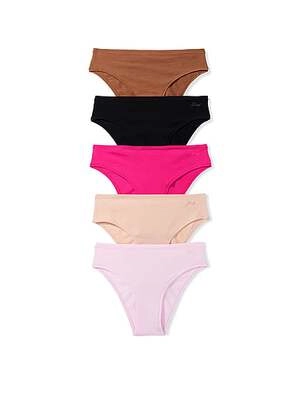 Pink Cotton Cheeky Pack Panty - Print