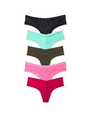 Victoria's Secret 5-pack Halloween No-show Thong Panties - Print