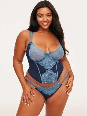 Victoria's Secret Adore Me Liv Brazilian Panty - Blue