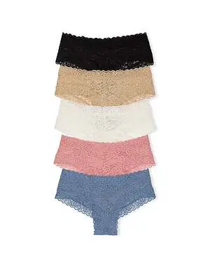 Victoria's Secret 5-pack Lacie Cheeky Panties - Print