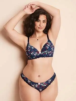 Victoria's Secret Adore Me Nare Lightly Lined Demi Bra - Print