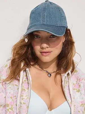 Pink Baseball Cap - Multicolored
