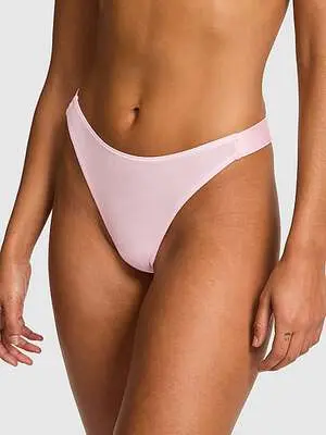 Pink Logo Thong Panty - Pink