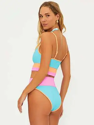 Victoria's Secret Beach Riot Emmy Bikini Bottom - Blue
