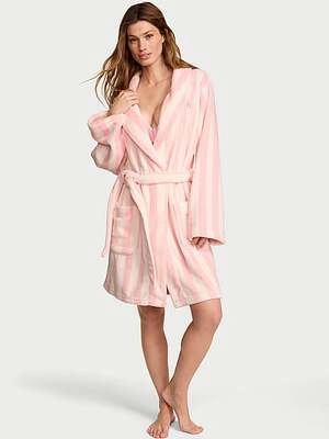 Victoria's Secret Cozy Plush Robe - Print