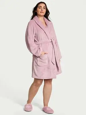 Victoria's Secret Cozy Plush Robe Purple