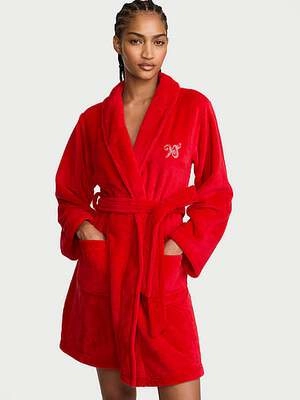 Victoria's Secret Cozy Plush Robe - Red