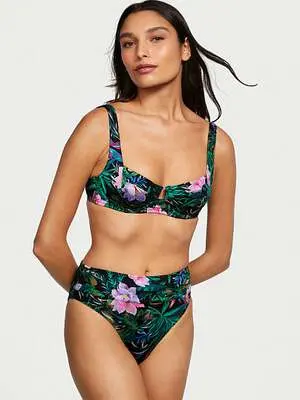 Victoria's Secret Victoria's Secret Swim Mix & Match Full Coverage Bikini Top Floral