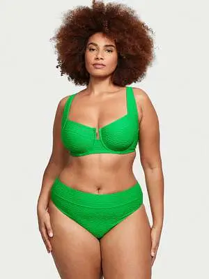 Victoria's Secret Swim Mix & Match Full Coverage Bikini Top - Green