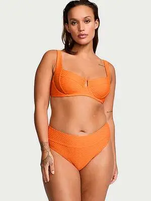 Victoria's Secret Victoria's Secret Swim Mix & Match Full Coverage Bikini Top Orange