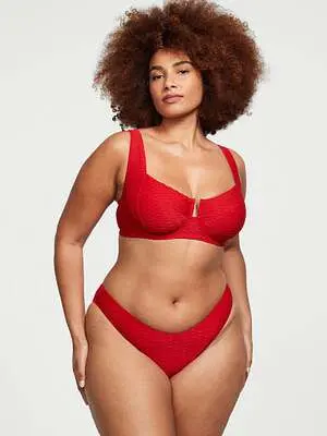 Victoria's Secret Victoria's Secret Swim Mix & Match Full Coverage Bikini Top Red
