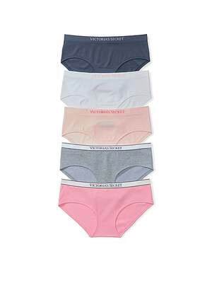 Victoria's Secret 5-pack Seamless Hiphugger Panties - Print