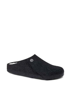 Pink Birkenstock Zermatt Shearling Slippers - Grey