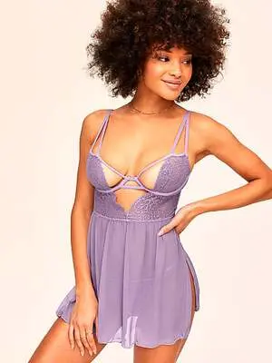 Victoria's Secret Adore Me Rae Babydoll Purple
