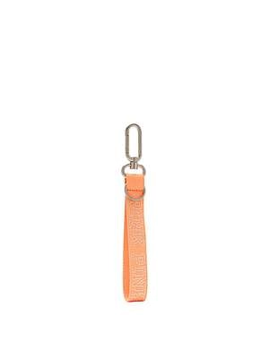 Pink Wristlet Strap Keychain Orange