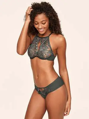 Victoria's Secret Adore Me Emmeline Cheeky Panty Grey