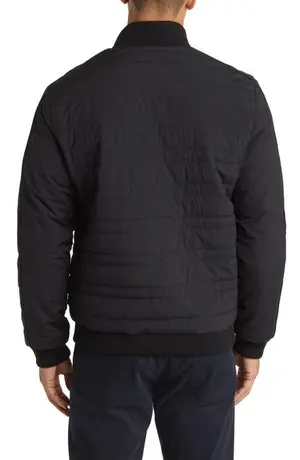 Robert Barakett Linmore Quilted Bomber Jacket