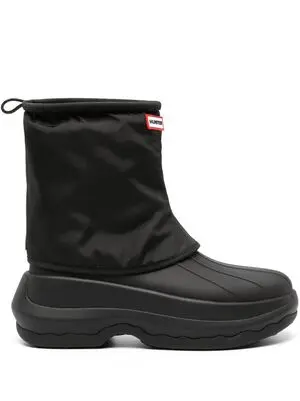 Kenzo X Hunter Logo-patch Boots - Black