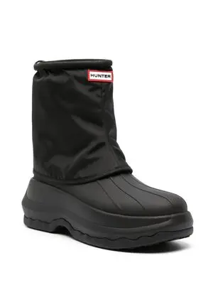 Kenzo X Hunter Logo-patch Boots - Black