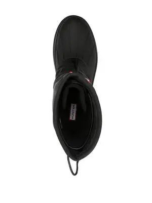 Kenzo X Hunter Logo-patch Boots - Black