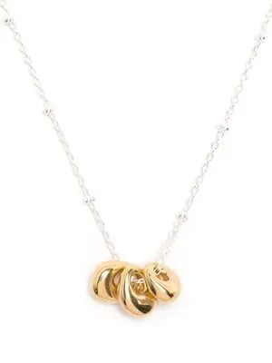 DOWER & HALL Nugget Trio Pendant Necklace - Gold