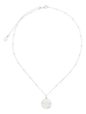 DOWER & HALL Forever Hearts Talisman Necklace