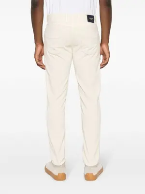 Incotex Cotton Slim-cut Trousers - Neutrals
