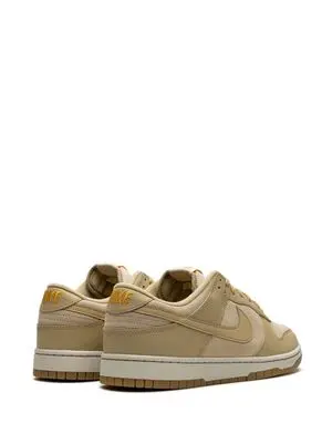 Nike Dunk Low Wheat Suede Sneakers