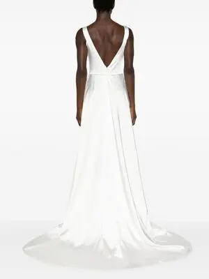 ATU BODY COUTURE V-back Gown - White