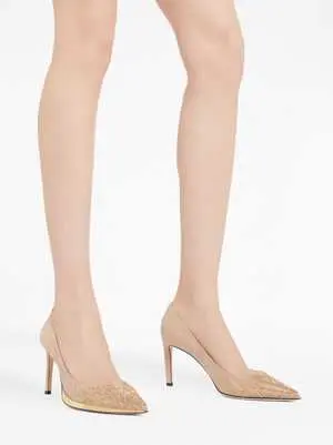 GIUSEPPE ZANOTTI Virgyn 85mm Leather Pumps