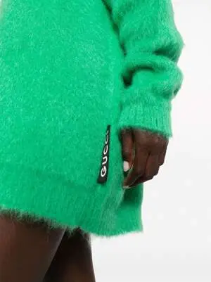 Gucci Brushed Mohair Jumper Dress