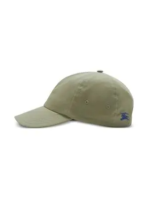 Burberry Ek Logo-embroidered Baseball Cap - Green