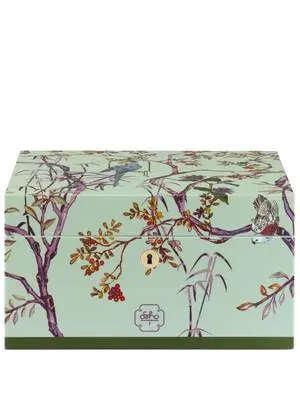 Shanghai Tang Forbidden Garden Lacquer Jewellery Box