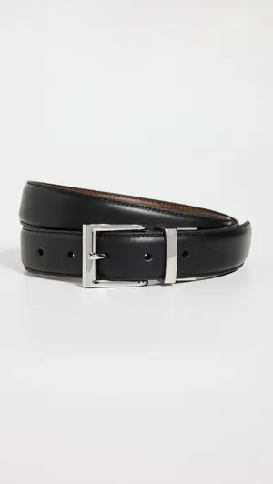 Polo Ralph Lauren Reversible Saddle Leather Belt - Black/brown