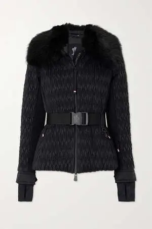 Moncler Faux Fur Jackets For Women