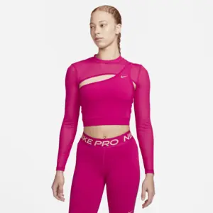 Nike Pro Long-sleeve Cropped Top
