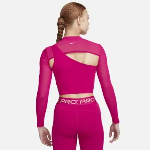 Nike Pro Long-sleeve Cropped Top