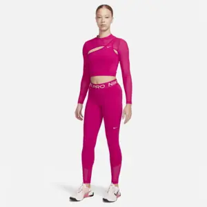 Nike Pro Long-sleeve Cropped Top