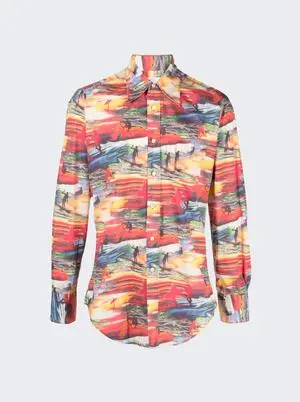 ERL Printed Woven Shirt - Multi
